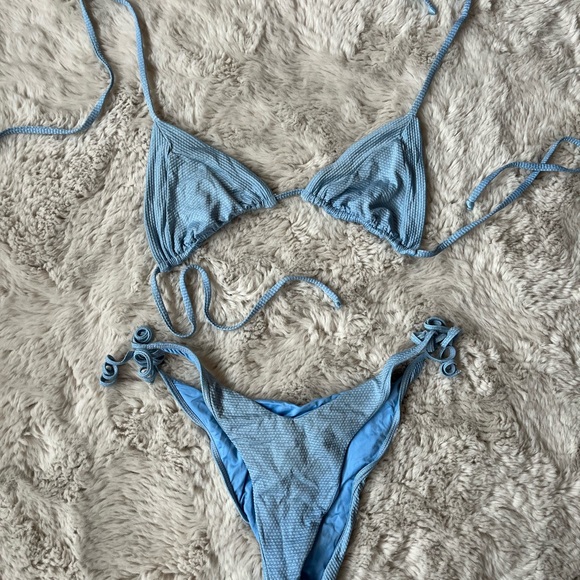 Frankie's Bikinis | Swim | Frankies Bikini Shimmer String Bathing Suit ...